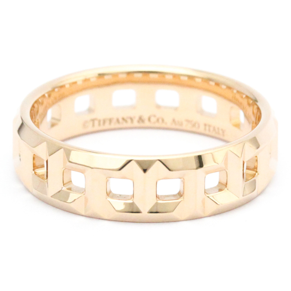 Tiffany & Co. | Jewelry | Tiffany T True Narrow Ring Pink Gold 8k Fashion No Stone Band Ring ...